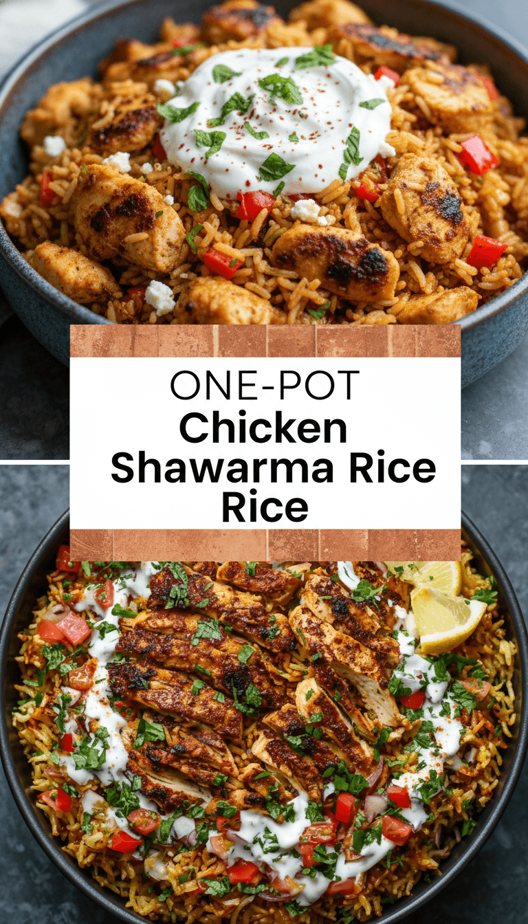 One Pot Chicken Shawarma Rice – Recipes Lili