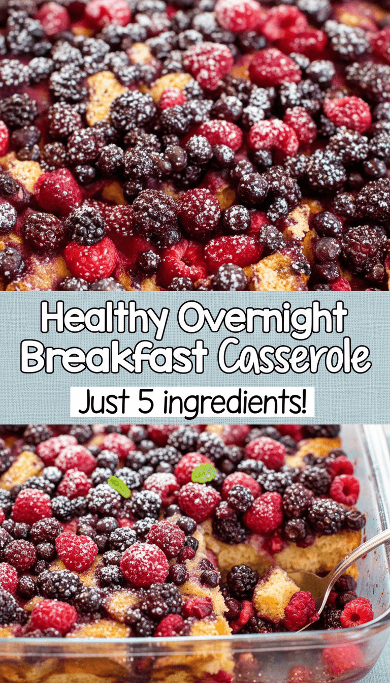 Overnight Breakfast Casserole – Recipes Lili