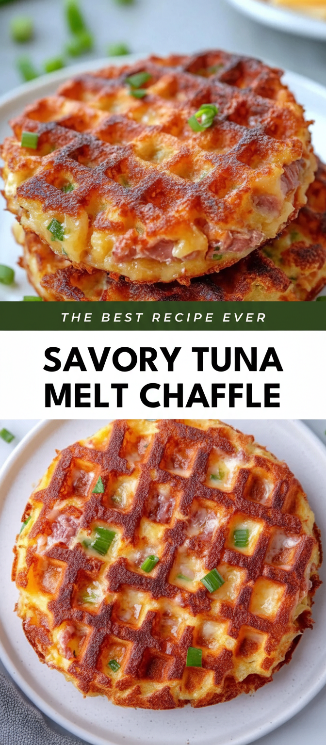 Savory Tuna Melt Chaffle – Recipes Lili